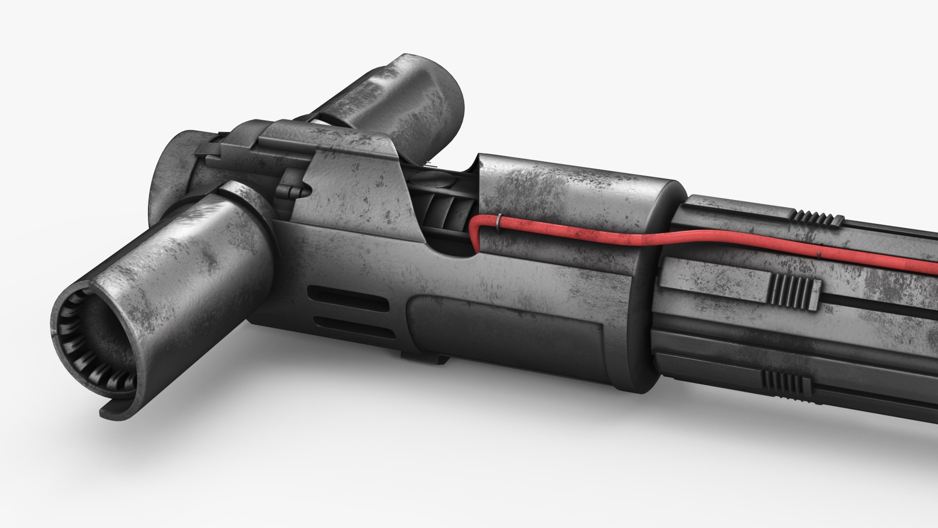 3D Model Kylo Rens Lightsaber Off - TurboSquid 2248022