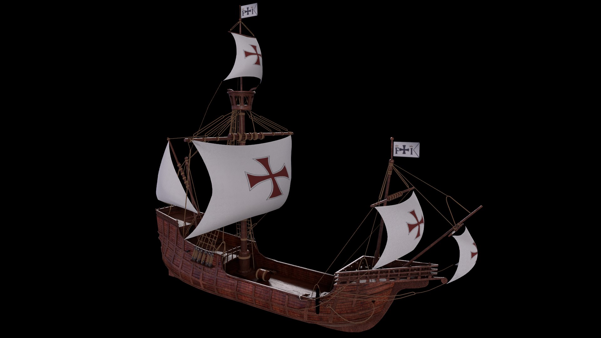 3D Santa Maria Model - TurboSquid 2225086