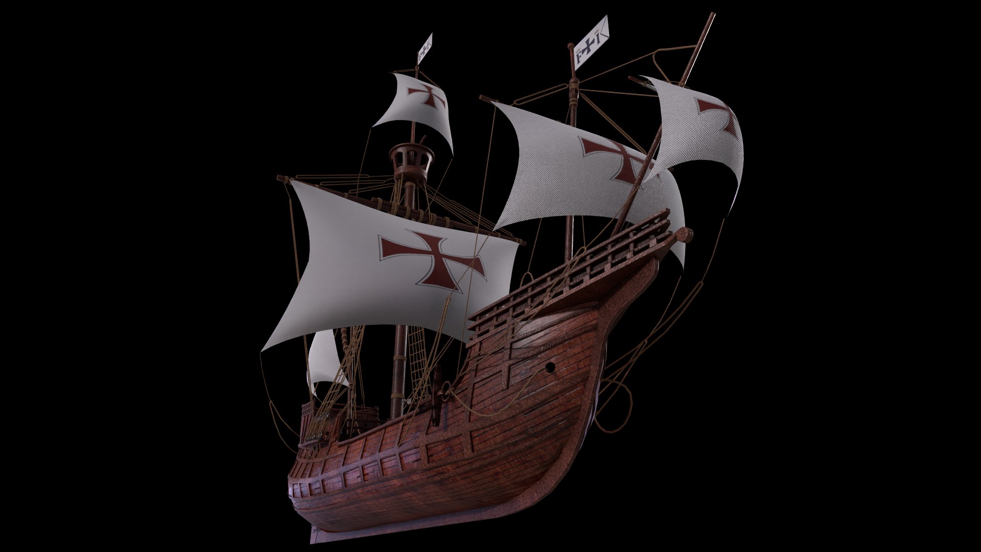 3D Santa Maria Model - TurboSquid 2225086