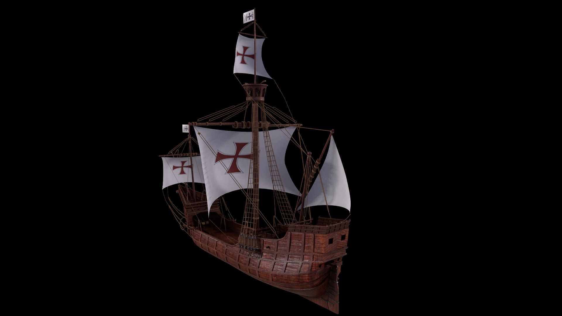 3D Santa Maria Model - TurboSquid 2225086