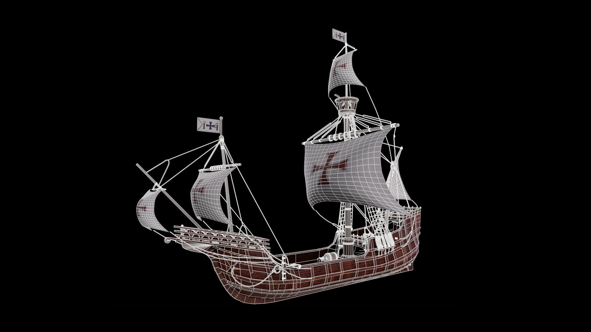 3D Santa Maria Model - TurboSquid 2225086