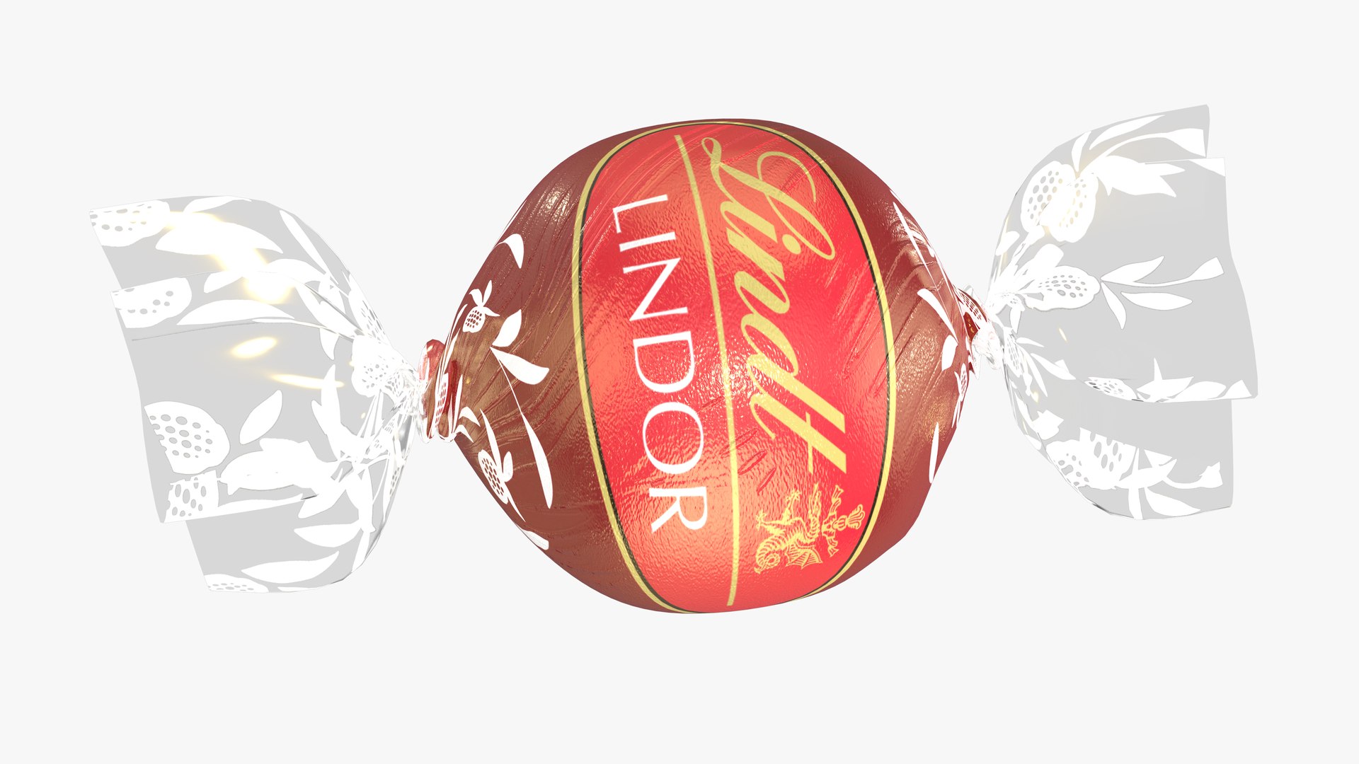 Lindt LINDOR Milk Chocolate Model - TurboSquid 2047653