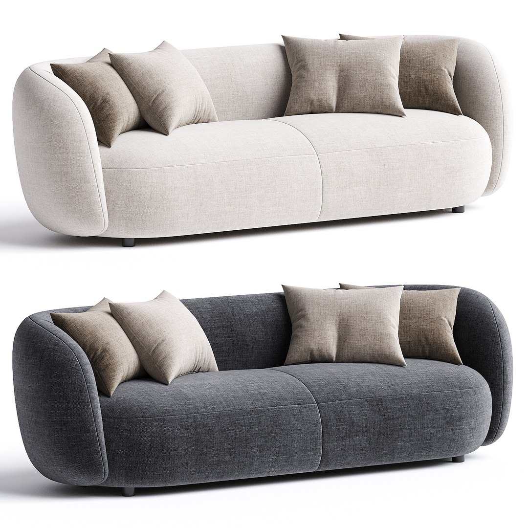 3D Model Sofa 214 - TurboSquid 2195359