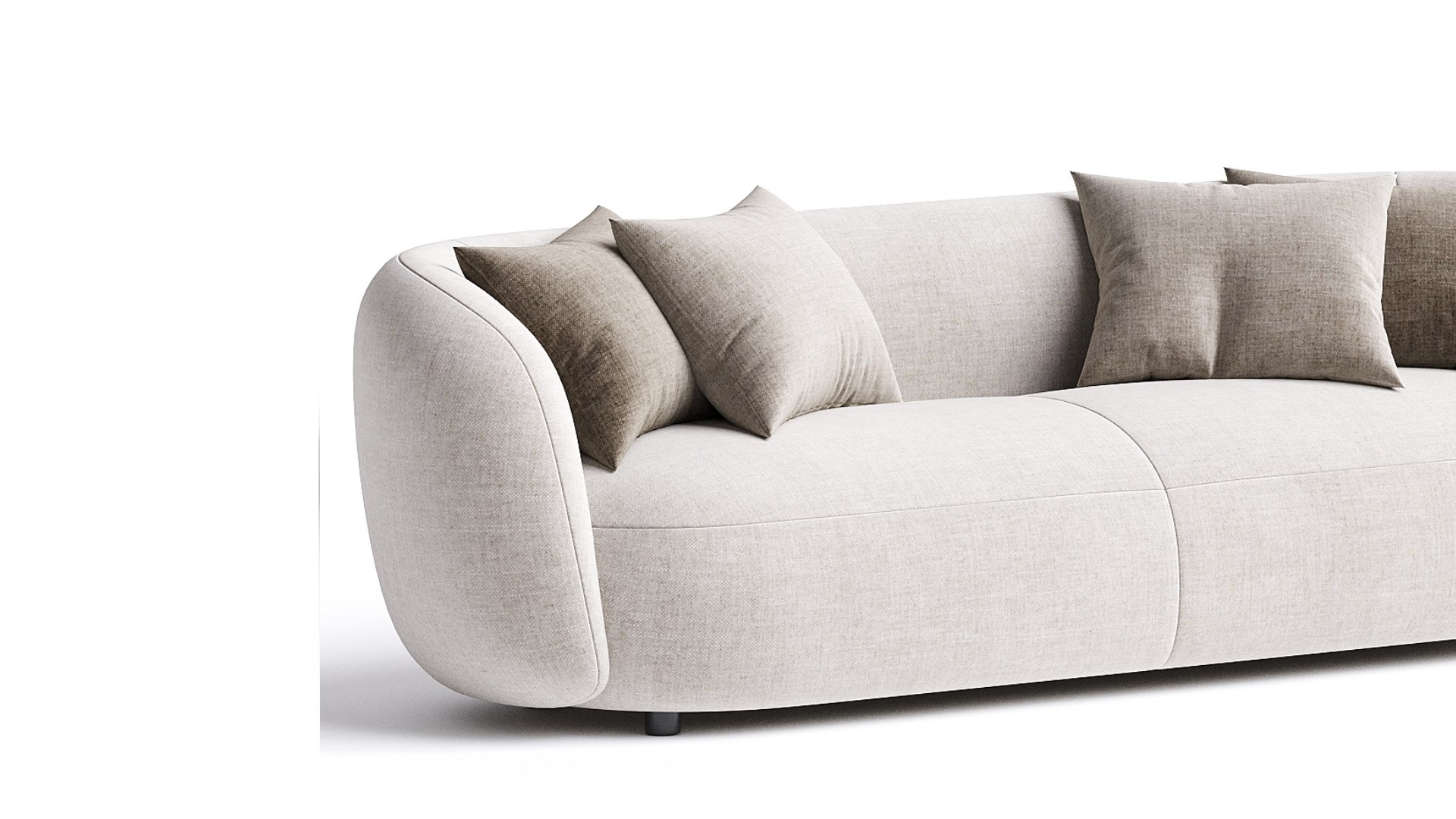 3D Model Sofa 214 - TurboSquid 2195359