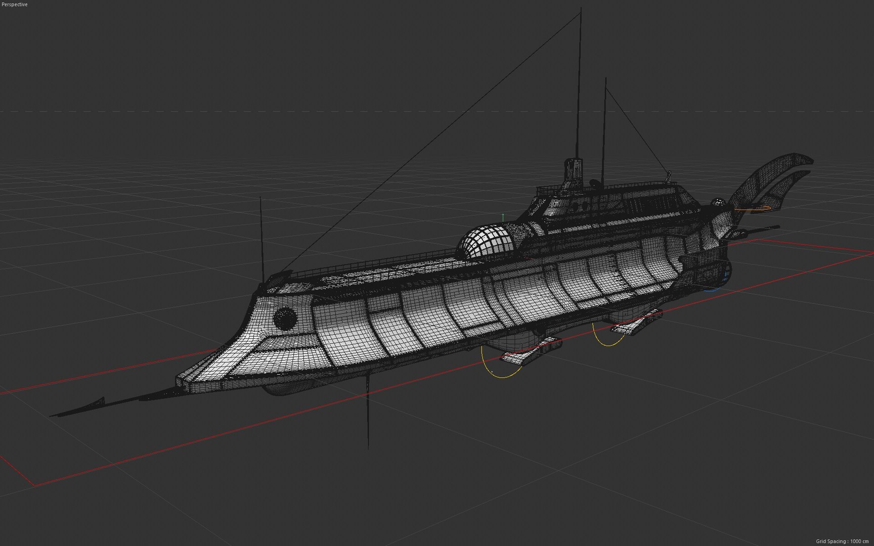 Steampunk Submarine Model - TurboSquid 2149194