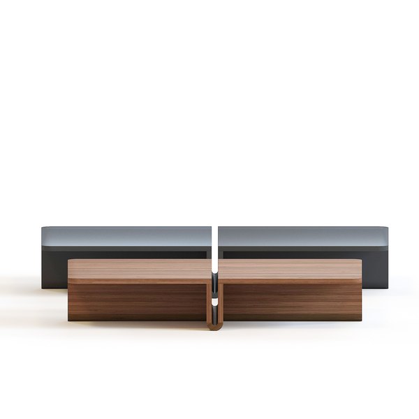 3D DUP COFFEE TABLE SQUARE BY Vincent Dupont-Rougier 2 SIZES ...