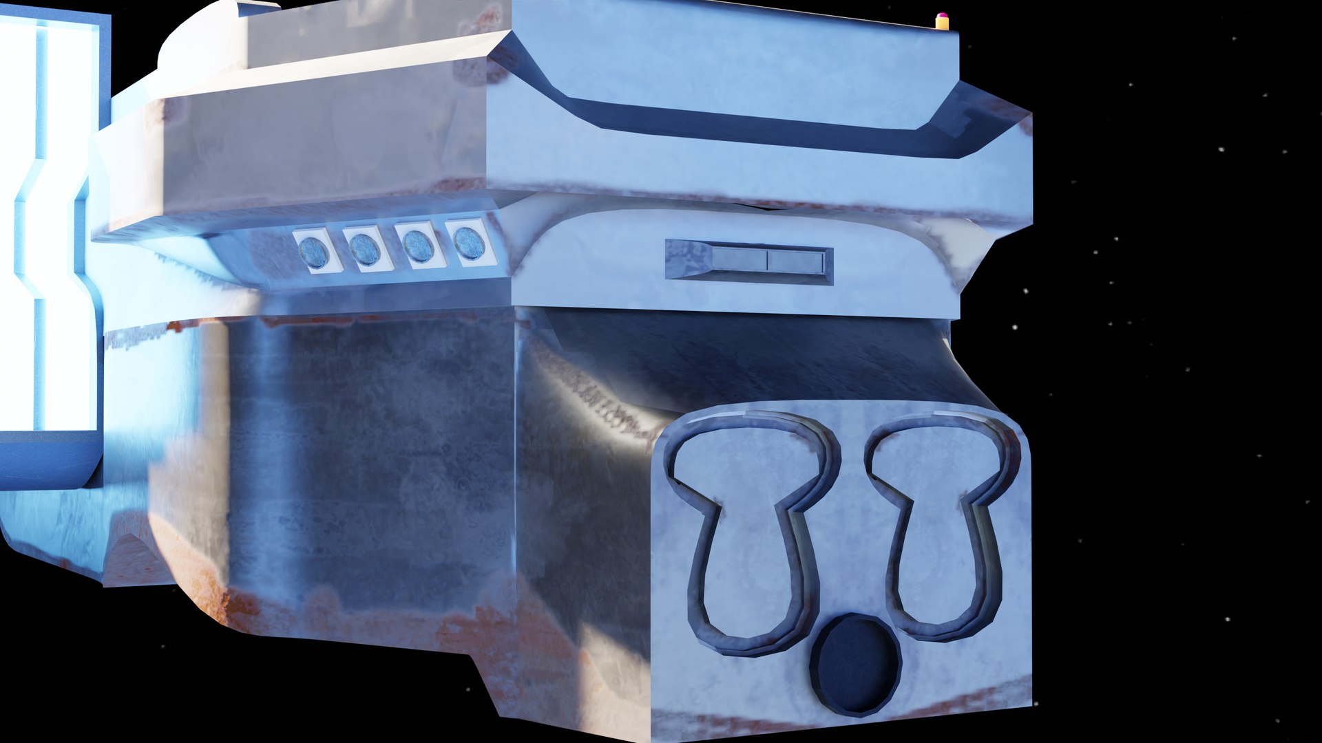 3D Big Space ship 4k textures included model - TurboSquid 1999299