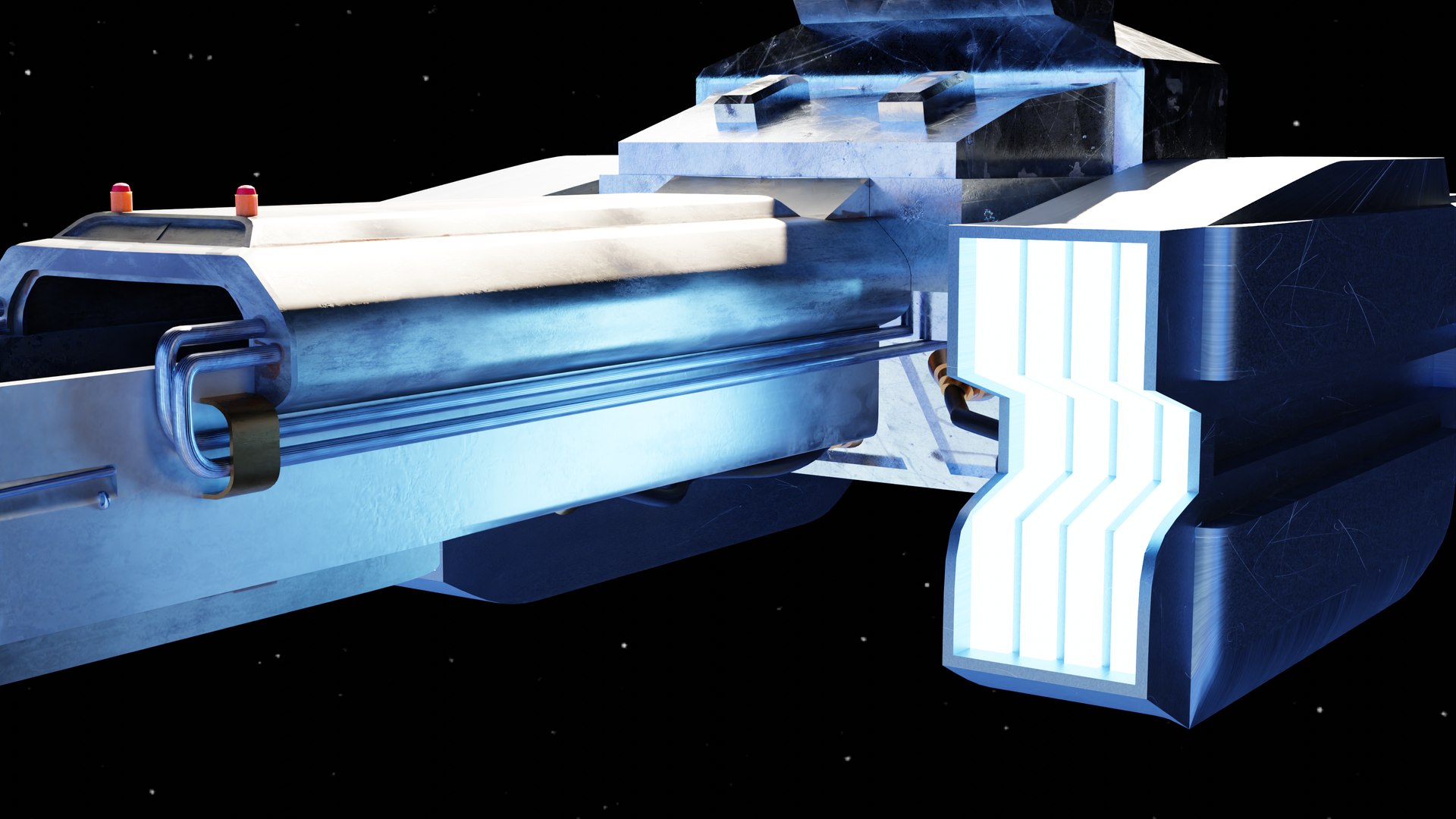 3D Big Space ship 4k textures included model - TurboSquid 1999299