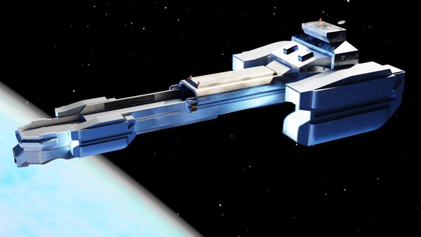 3D Big Space ship model - TurboSquid 1999299