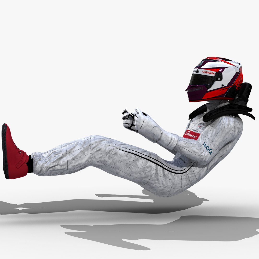 Kimi Raikkonen 2019 3D Model - TurboSquid 1473136