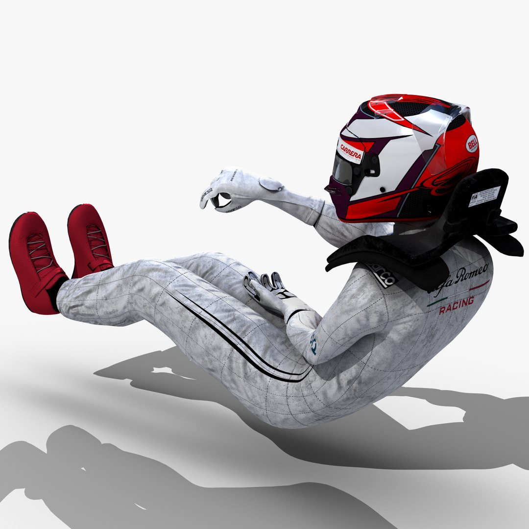 Kimi Raikkonen 2019 3D Model - TurboSquid 1473136
