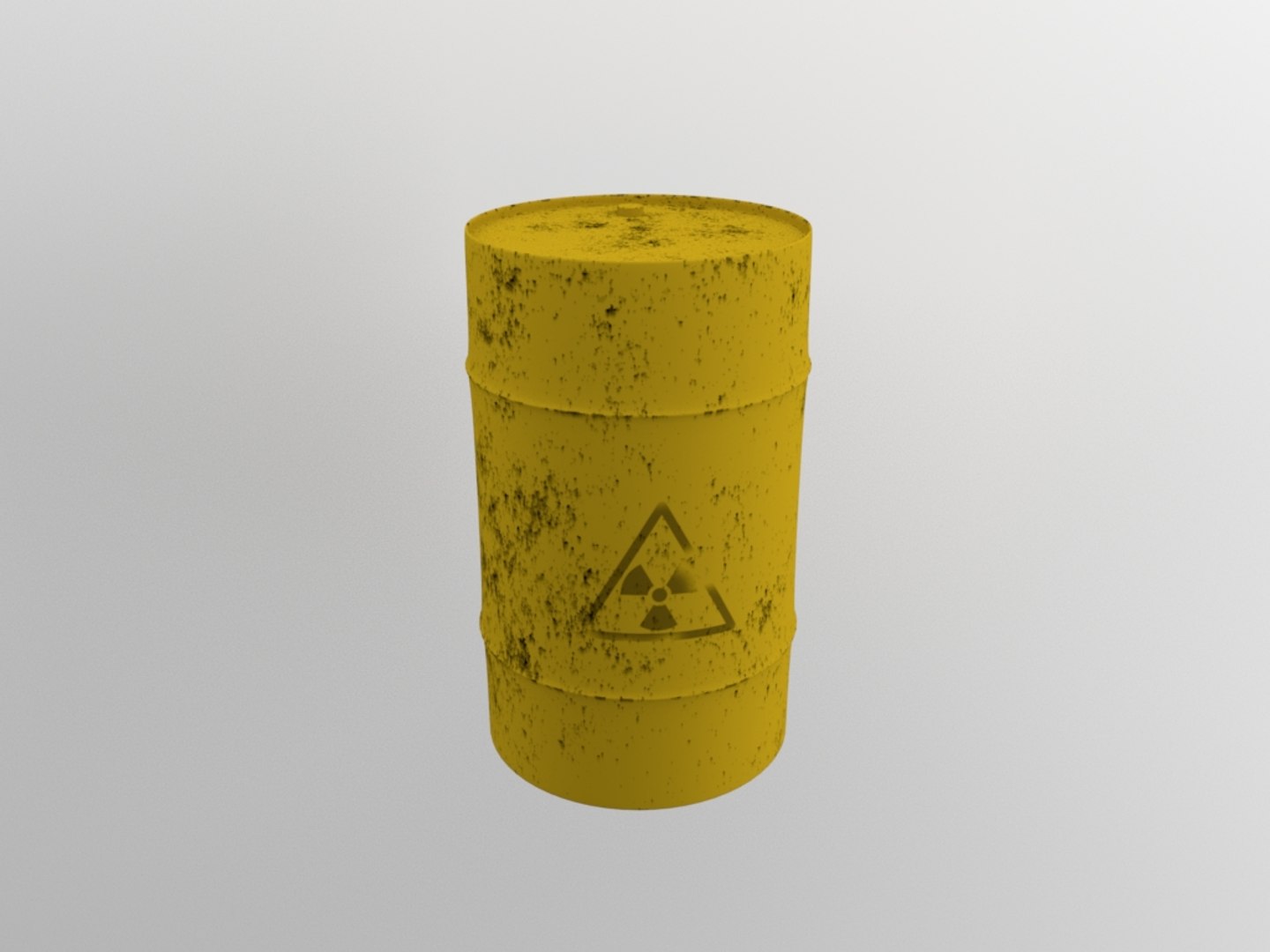 Toxic Barrel Model - TurboSquid 1493821