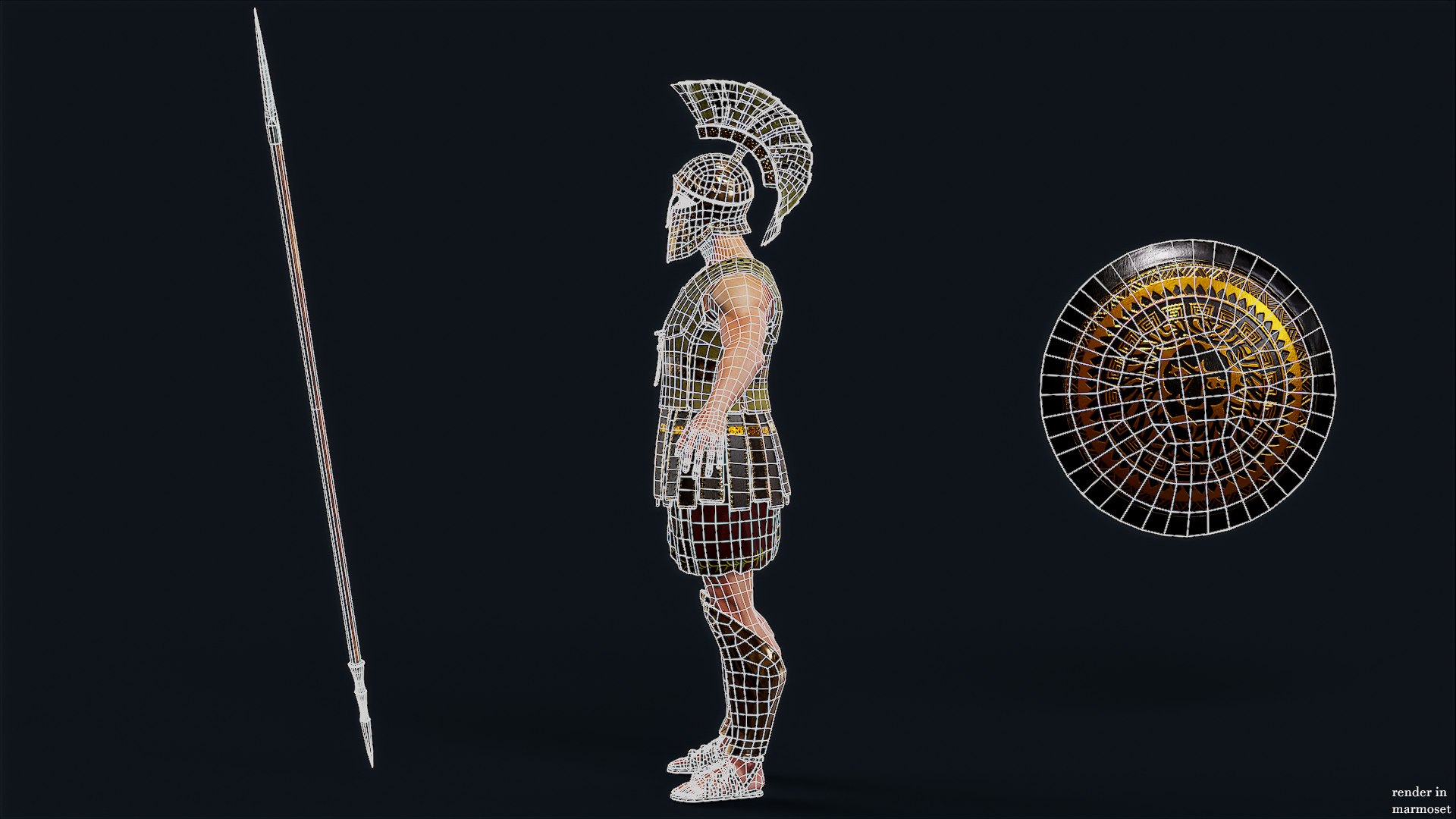 SPARTAN HR1 3D Model - TurboSquid 2325132