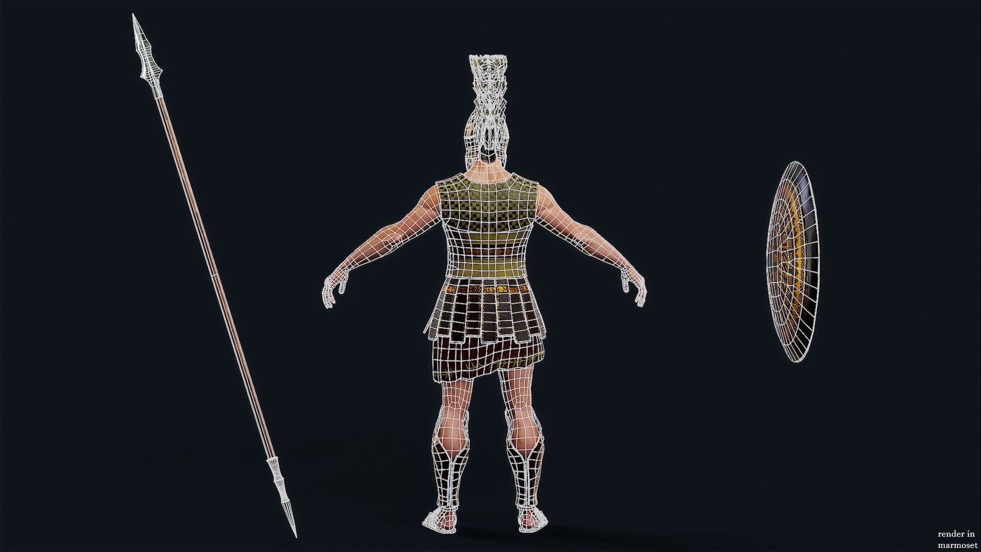 SPARTAN HR1 3D Model - TurboSquid 2325132
