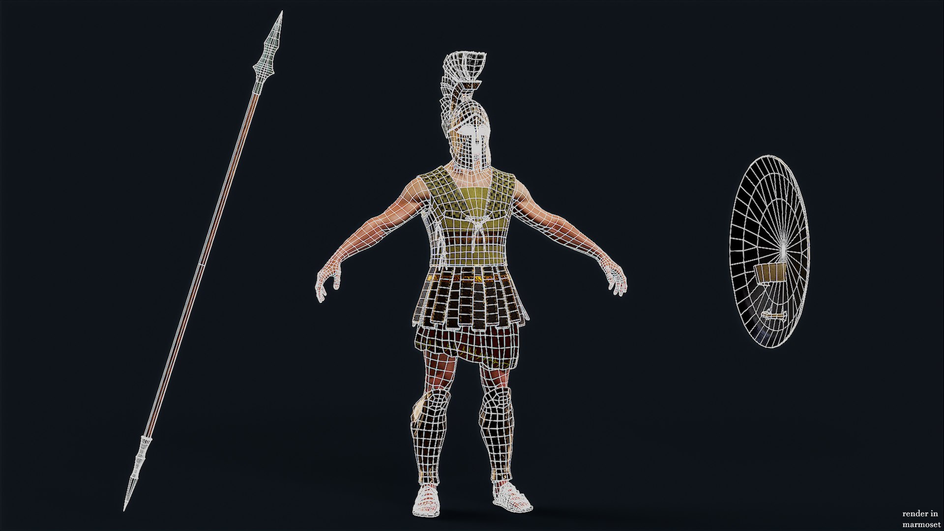 SPARTAN HR1 3D Model - TurboSquid 2325132