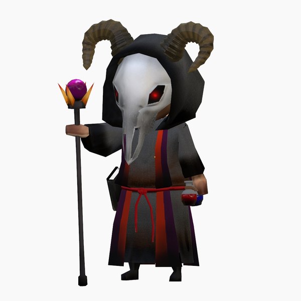 Wizard Blender Models for Download | TurboSquid