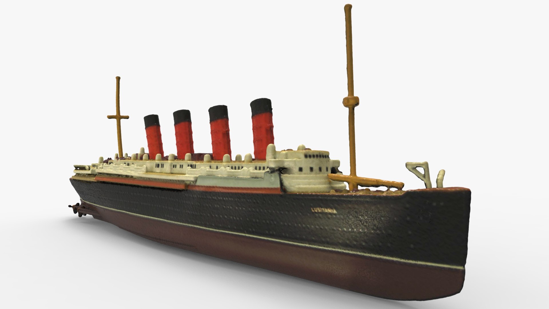 Lusitania Model - TurboSquid 1846705