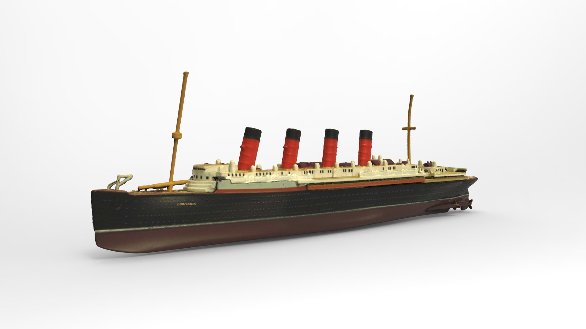 Lusitania Model - TurboSquid 1846705