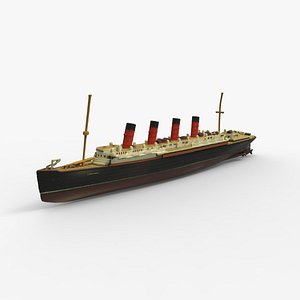 3D Lusitania Models | TurboSquid