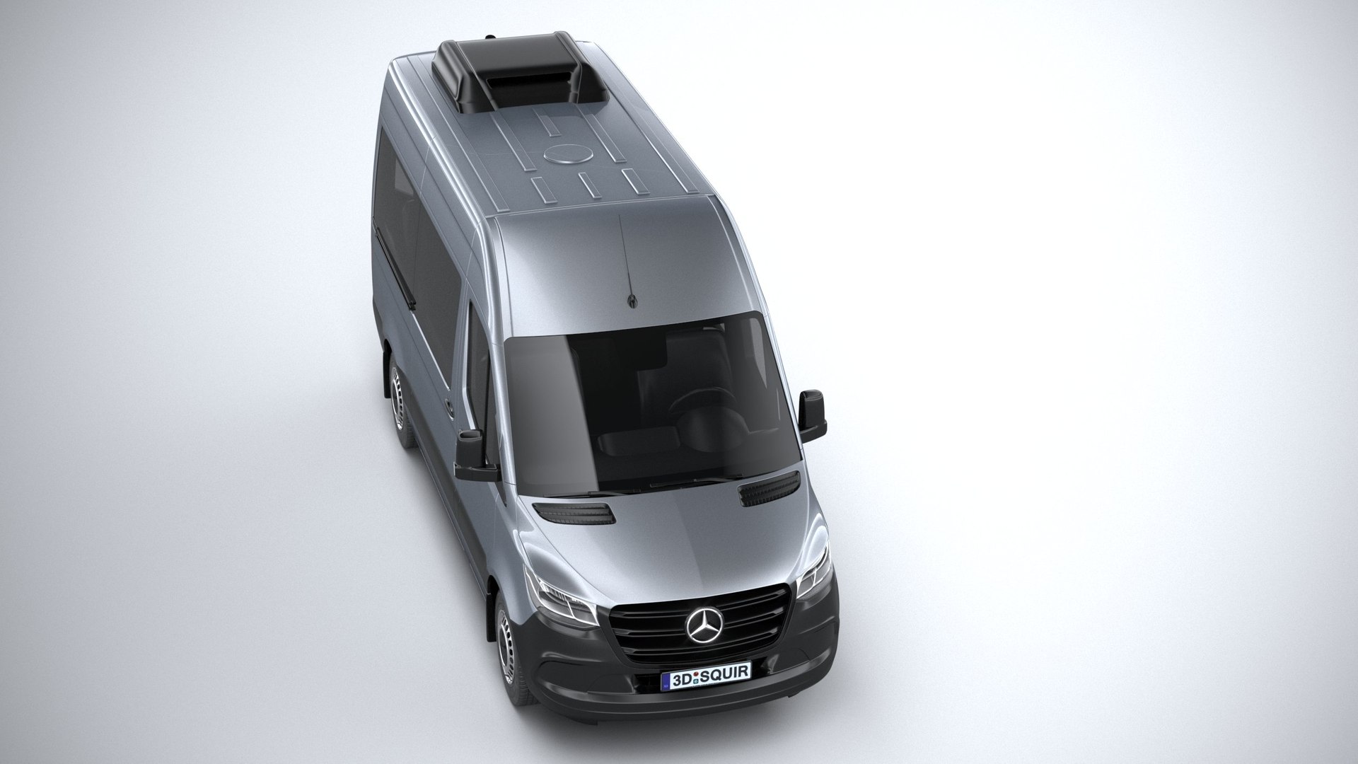Mercedes Sprinter Passenger L2H2 2019 Model - TurboSquid 1763671