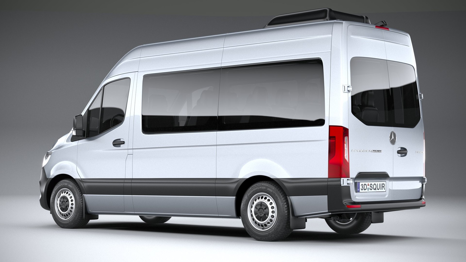 Mercedes Sprinter Passenger L2H2 2019 Model - TurboSquid 1763671