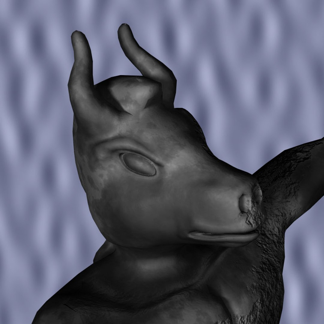 Gargoyle Chess Knight 3d Model