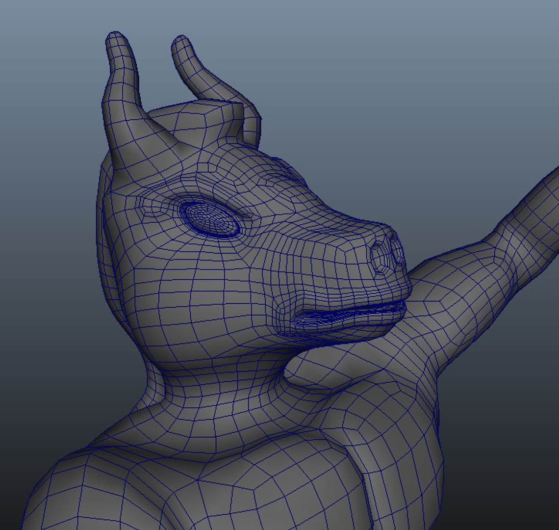 Gargoyle Chess Knight 3d Model