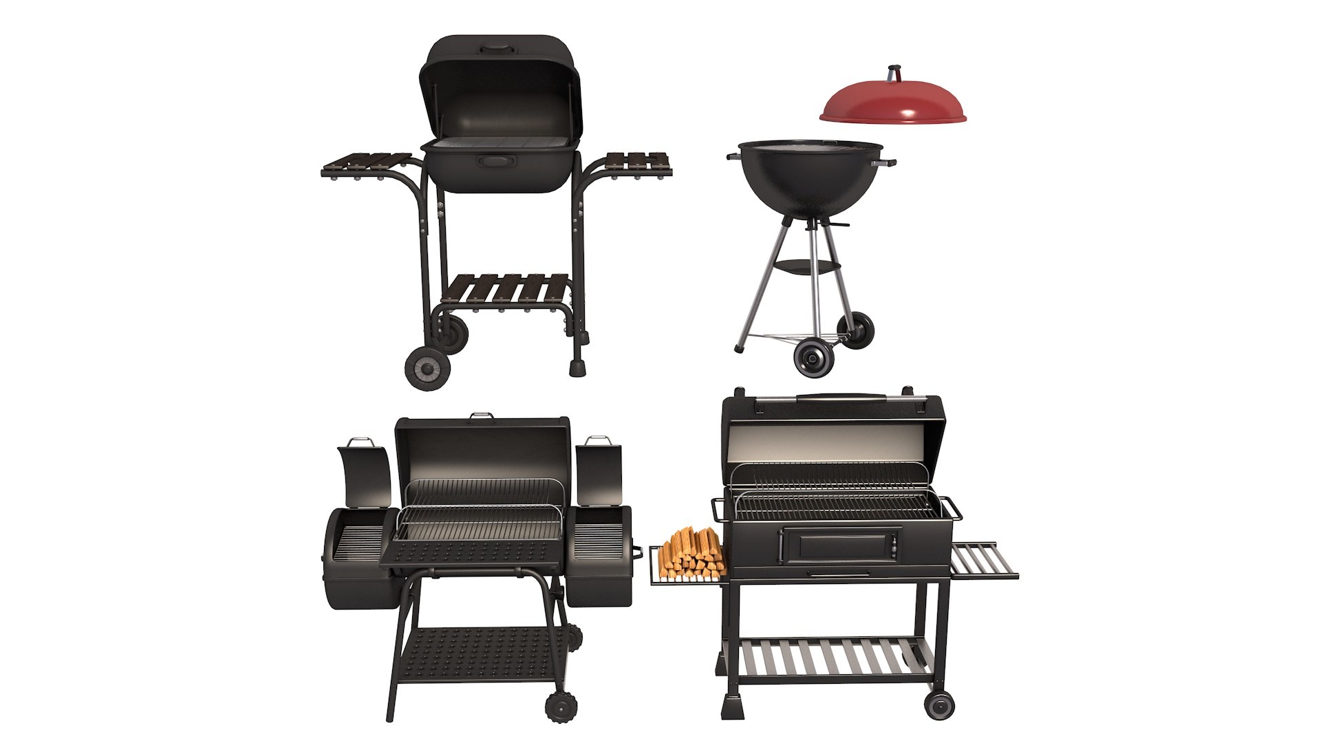3D Grill Collection - TurboSquid 1964593