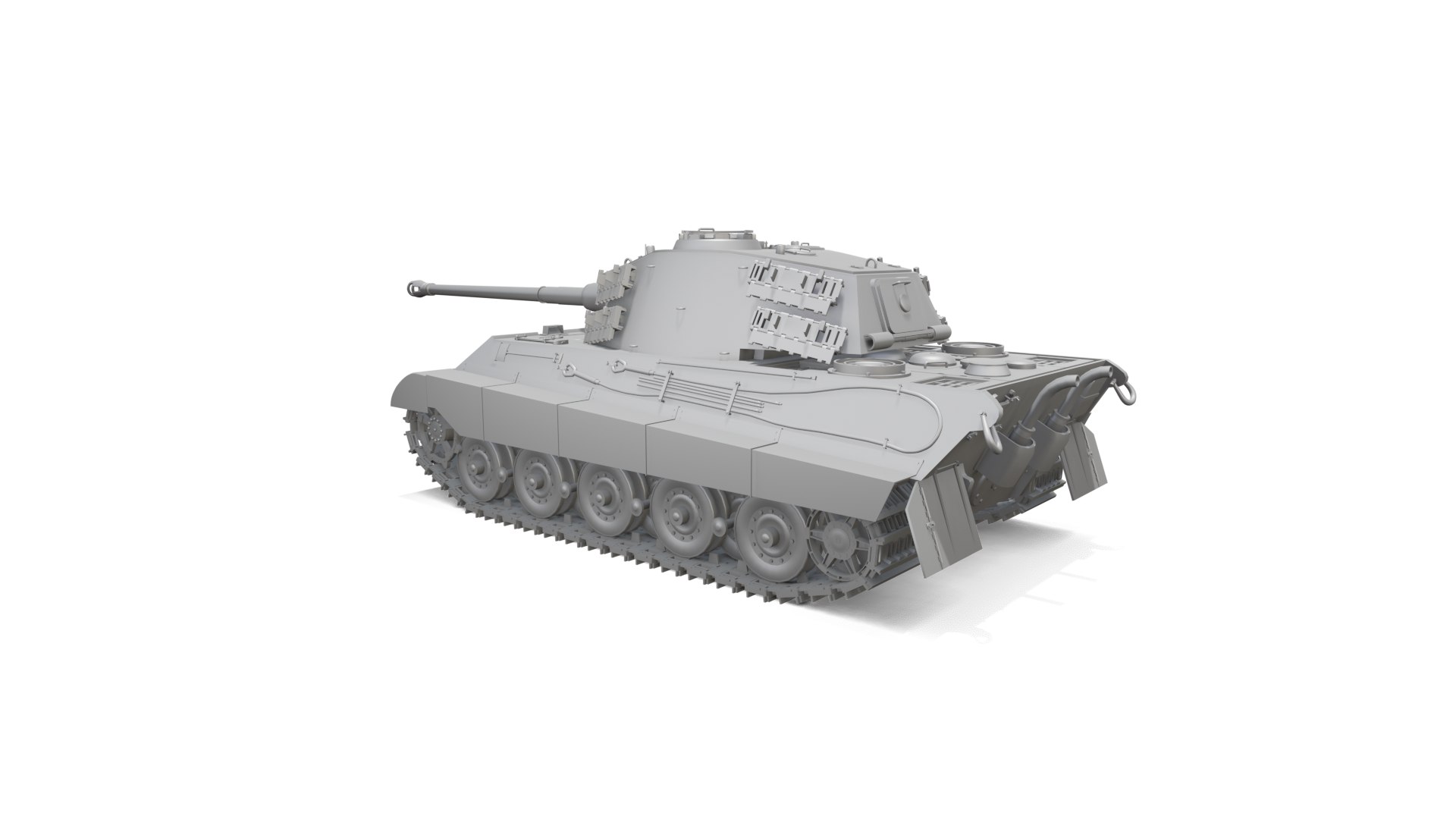3D tiger tank panzer - TurboSquid 1630750