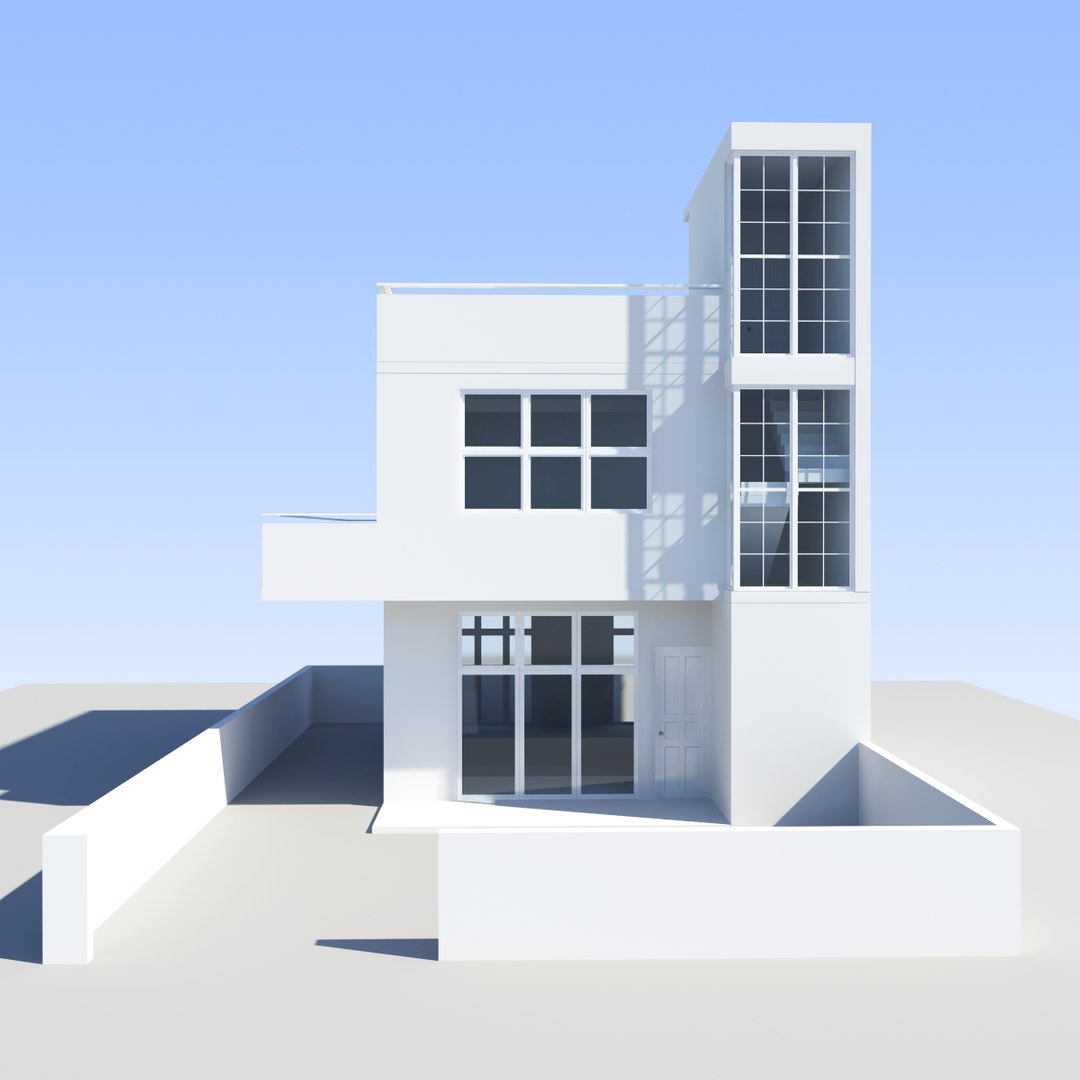 3d Max House Towns