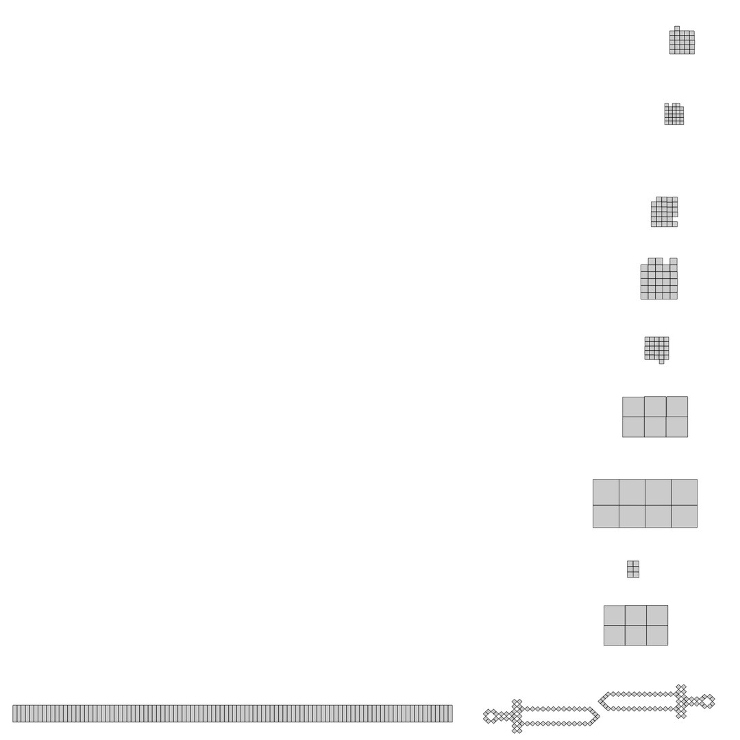 Pixel Sword 3D Model - TurboSquid 2060179
