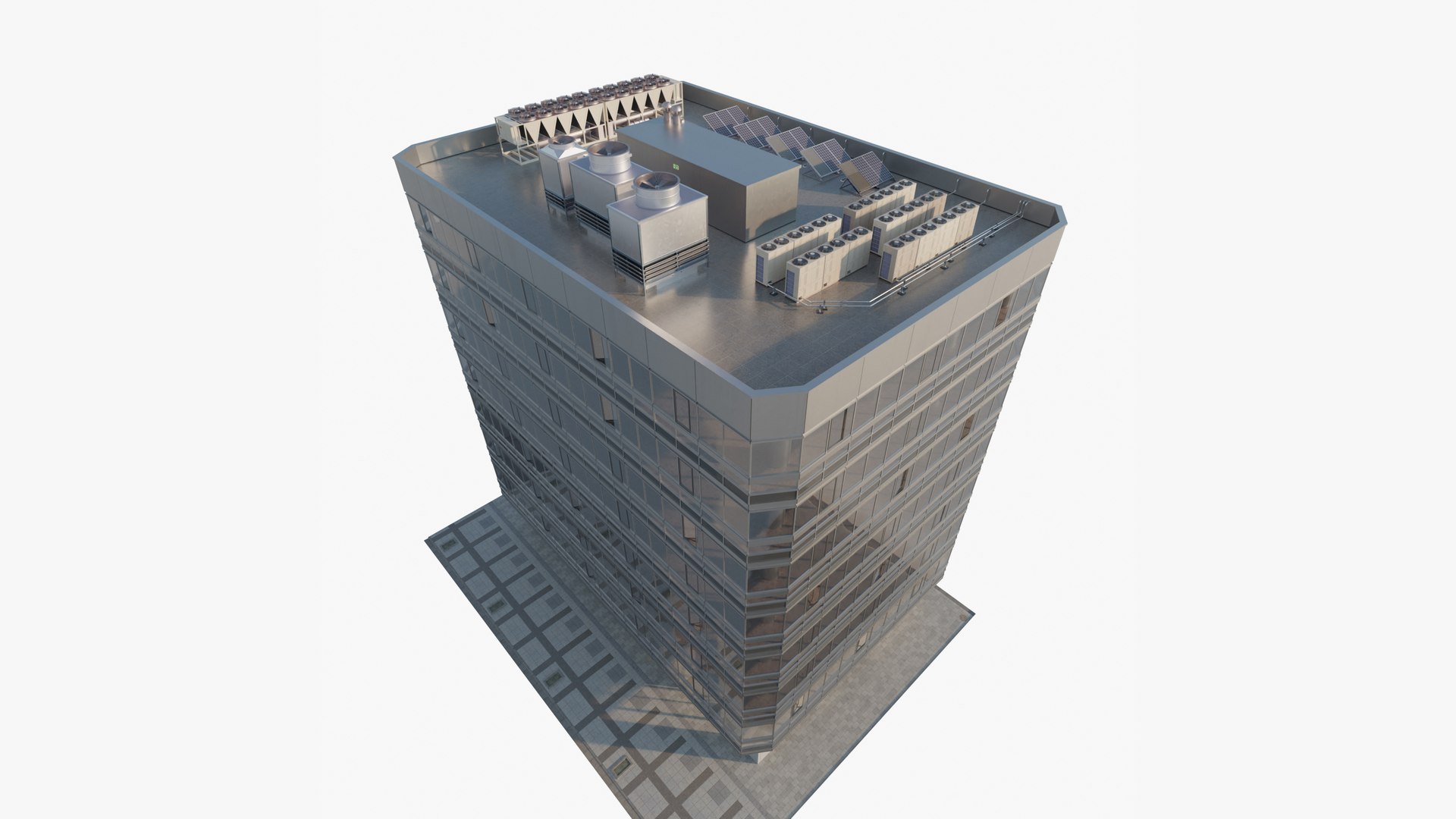 Asian In-Out Building D40 3D Model - TurboSquid 2137908