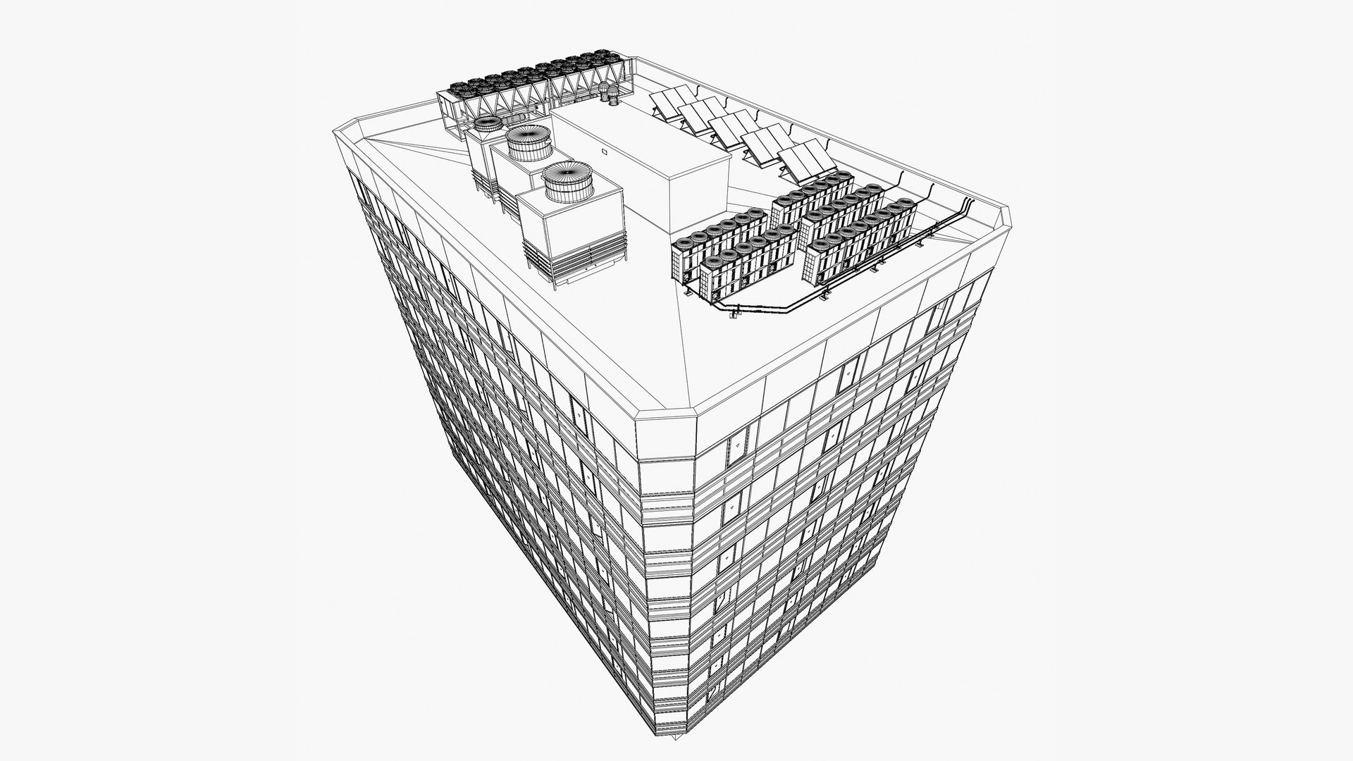 Asian In-Out Building D40 3D Model - TurboSquid 2137908