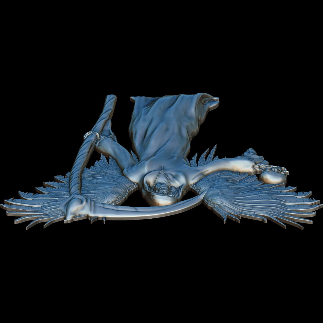 Shadow Of The Grim Reaper Relief 3D Print Model 3D - TurboSquid 2330939