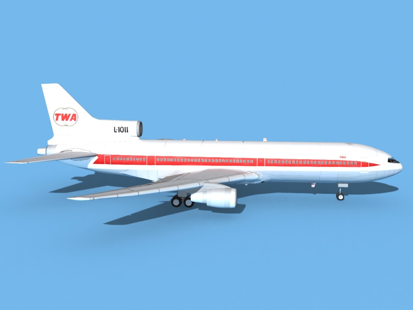 Lockheed L-1011-10 3D - TurboSquid 1488955