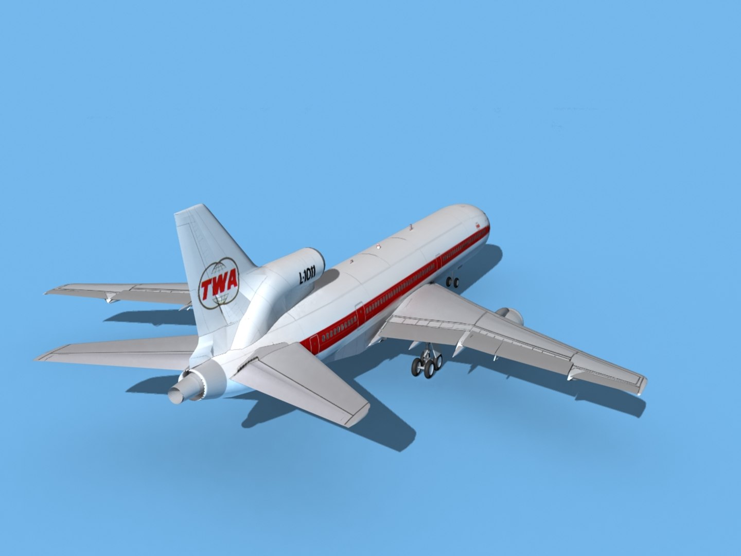 Lockheed L-1011-10 3D - TurboSquid 1488955