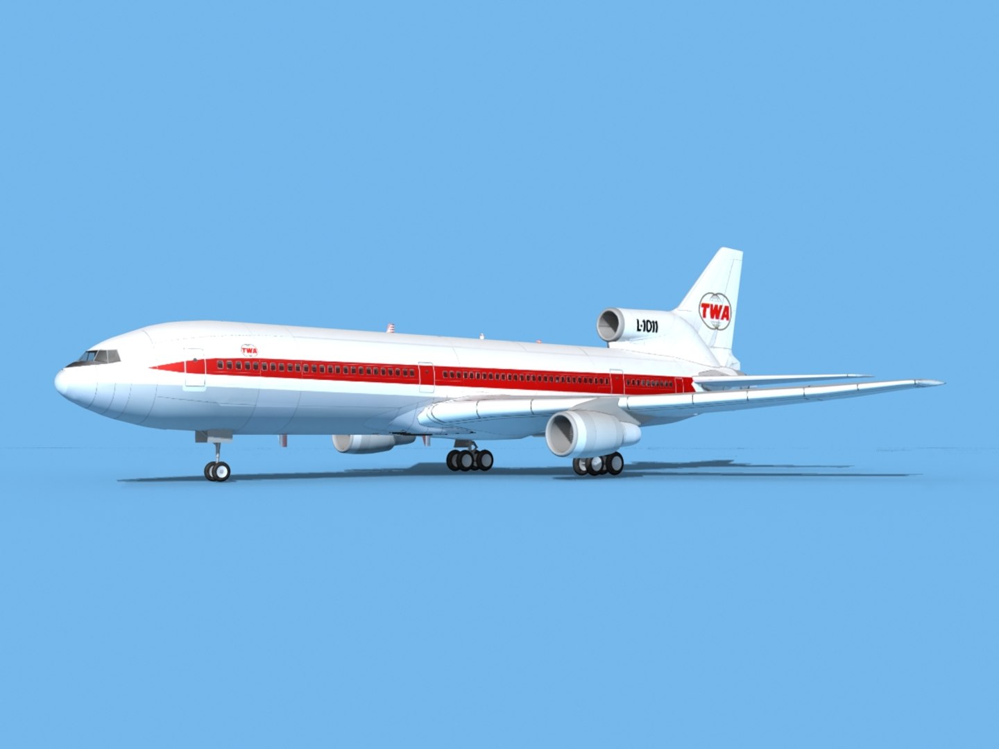 Lockheed L-1011-10 3D - TurboSquid 1488955
