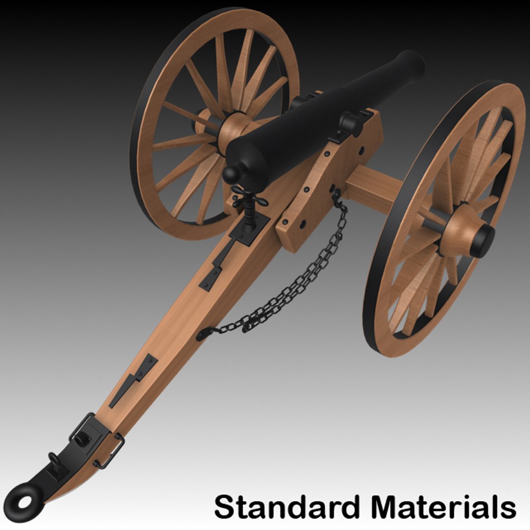 3D Napoleon Field Gun - TurboSquid 1299230