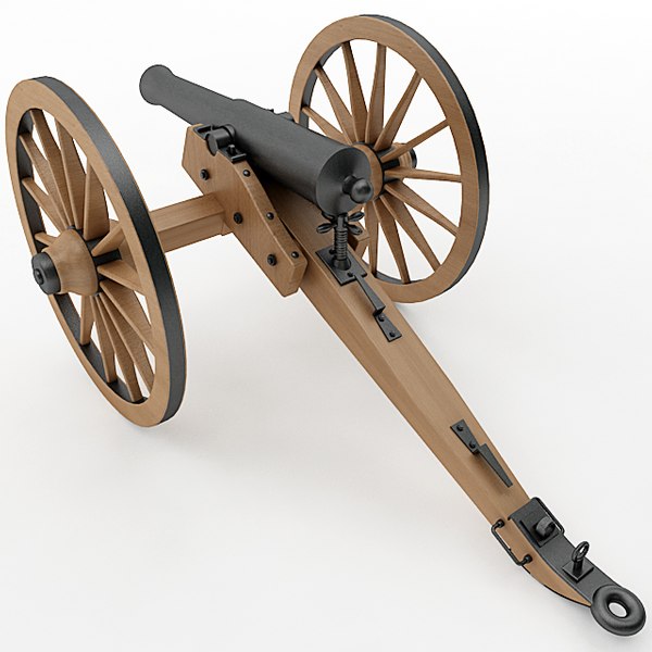 3D napoleon field gun - TurboSquid 1299230