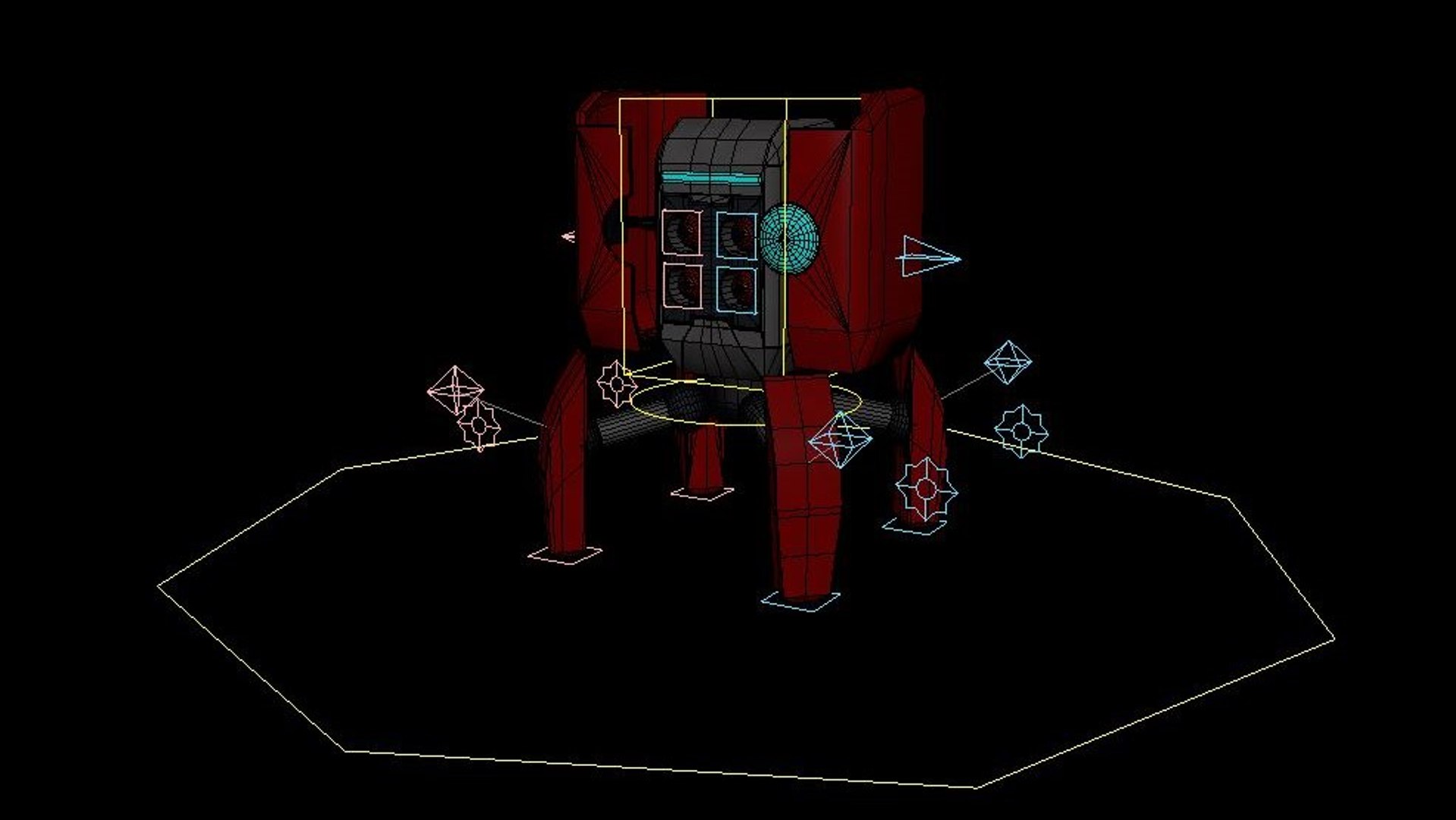 3D Robot Rig Model - TurboSquid 1364364