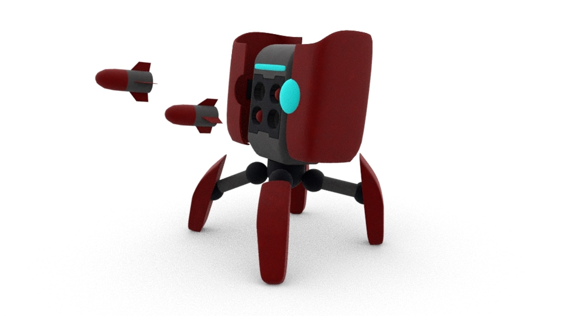 3D Robot Rig Model - TurboSquid 1364364