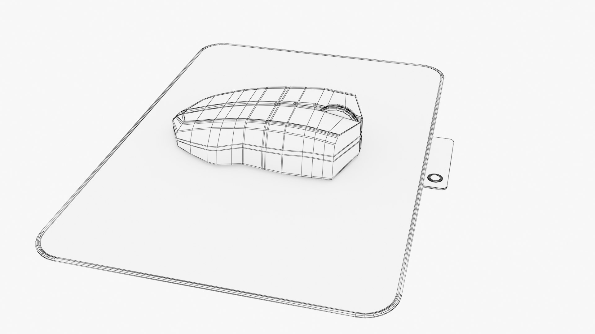 Mouse Pad Model - TurboSquid 1638949