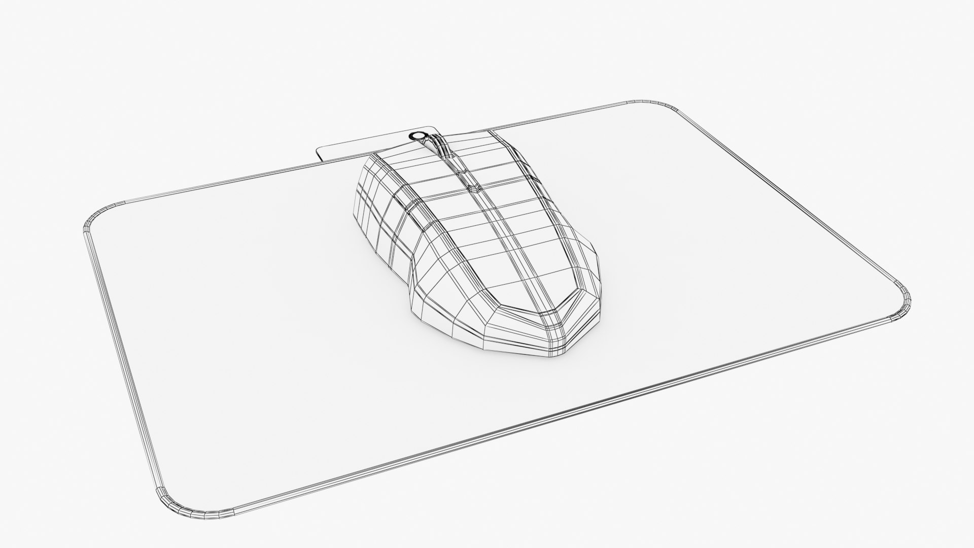 Mouse Pad Model - TurboSquid 1638949