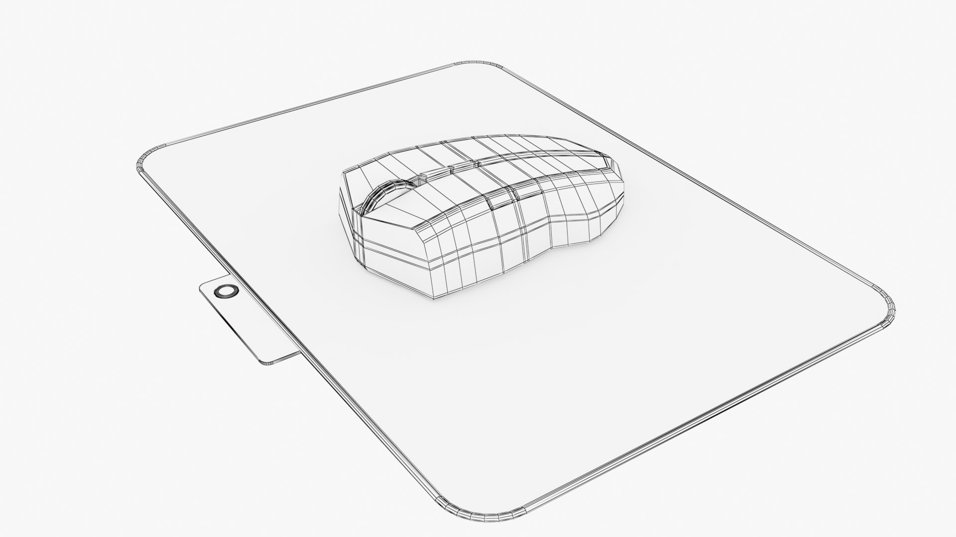 Mouse Pad Model - TurboSquid 1638949