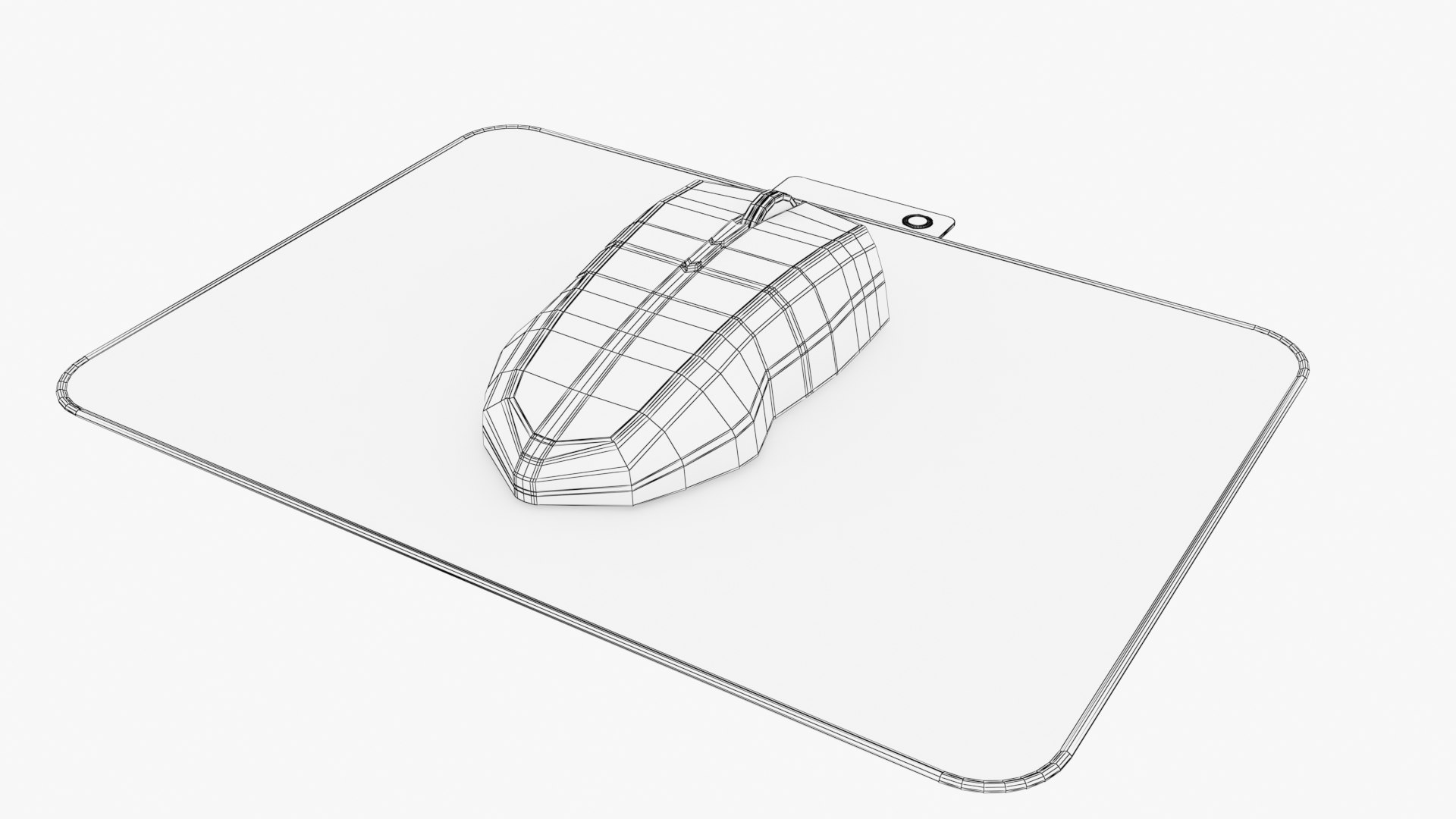Mouse Pad Model - TurboSquid 1638949