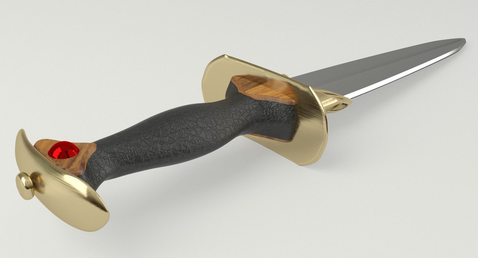 Dagger Weapon Knife 3D Model - TurboSquid 1288009