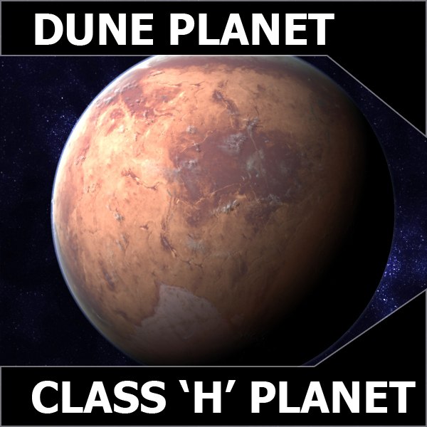 modelo 3d Dune Planet - Clase H Planet - TurboSquid 584370