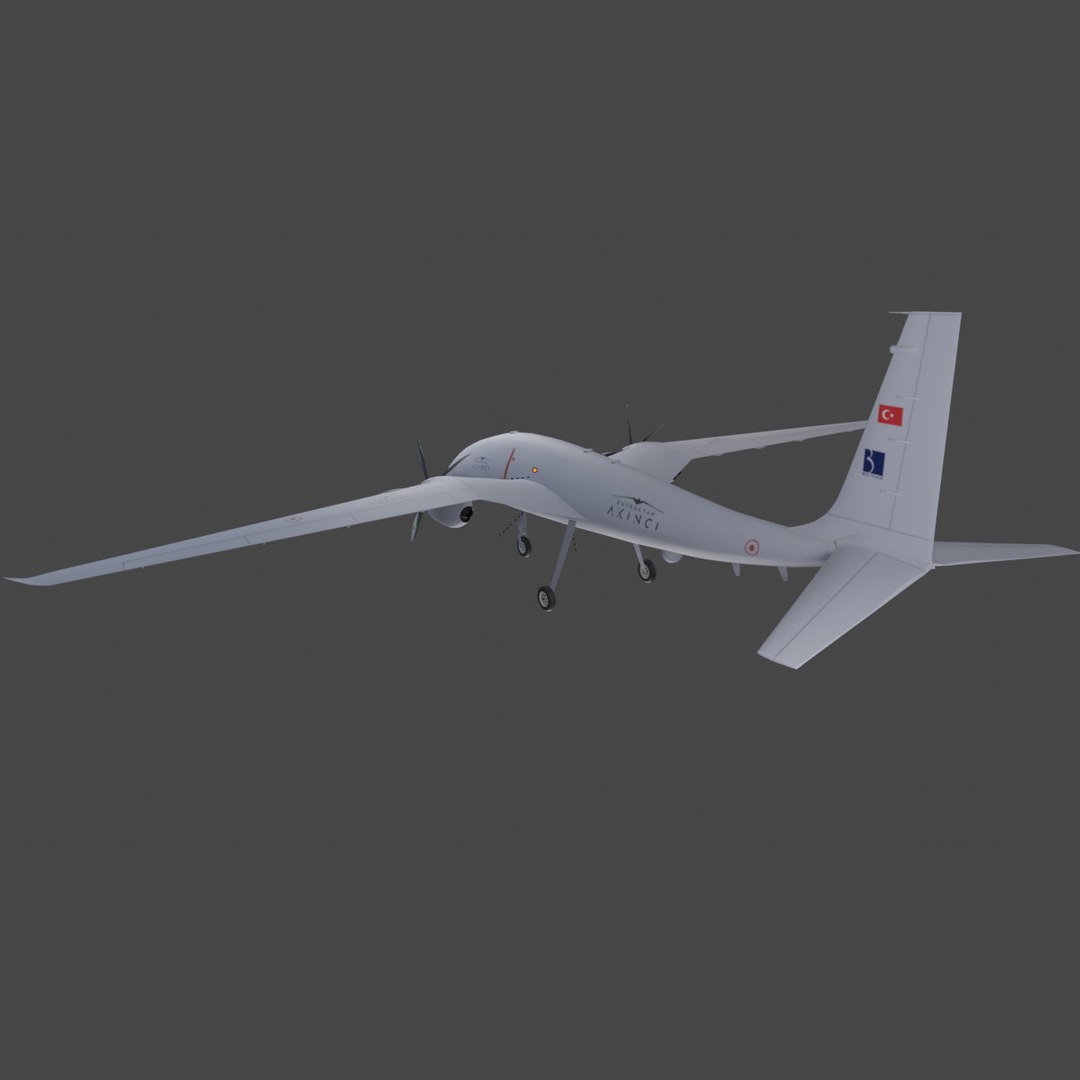 Turkish Akinci Uav 3D - TurboSquid 1617657