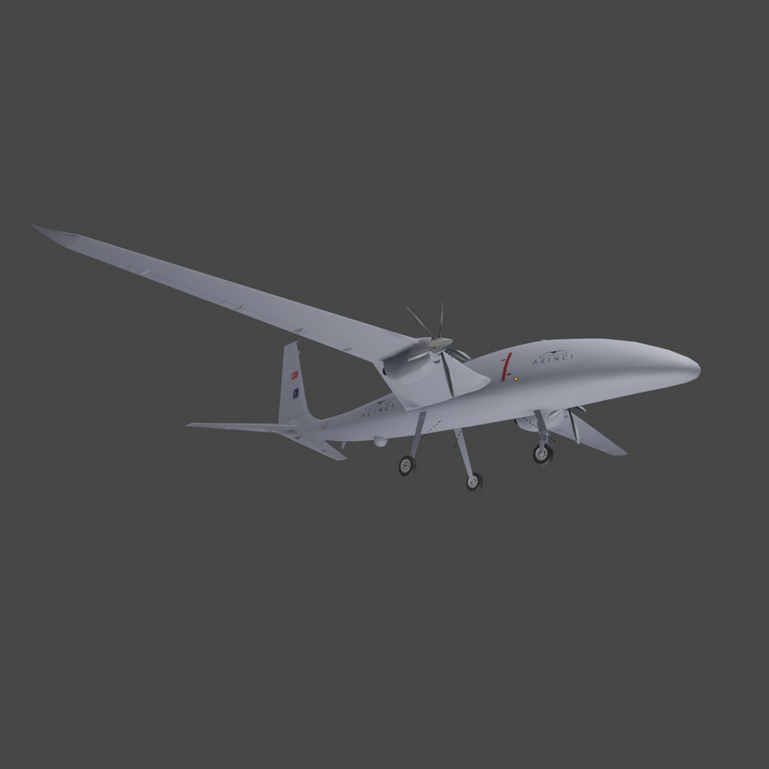 Turkish Akinci Uav 3D - TurboSquid 1617657