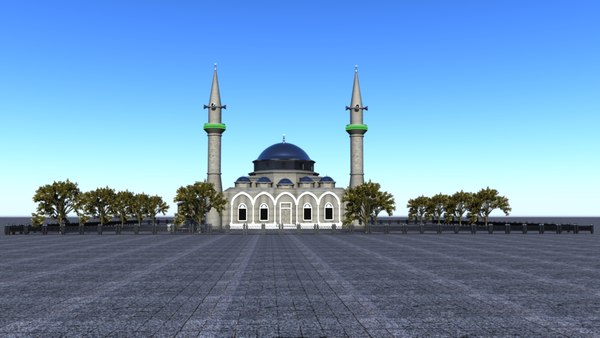 Free mosque 3D model | 1148224 | TurboSquid